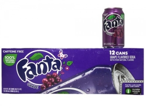 FRESH 12 Pk Fanta Grape Soda - Soda Emporium