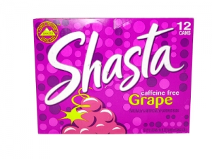 FRESH 12 Pk Shasta Grape soda - Soda Emporium