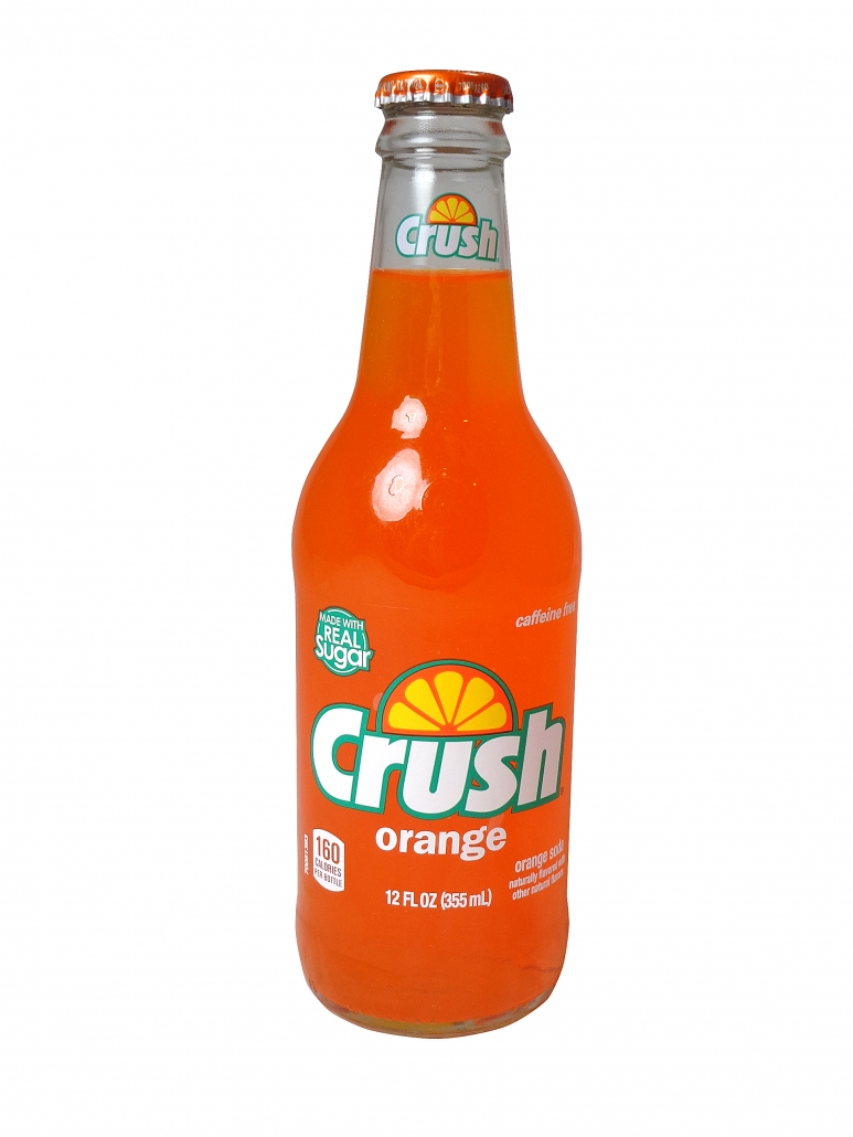 FRESH 12oz Orange Crush soda - Soda Emporium