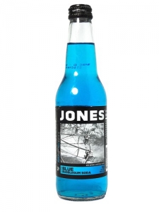 FRESH 12oz Jones Blue Bubblegum soda - Soda Emporium