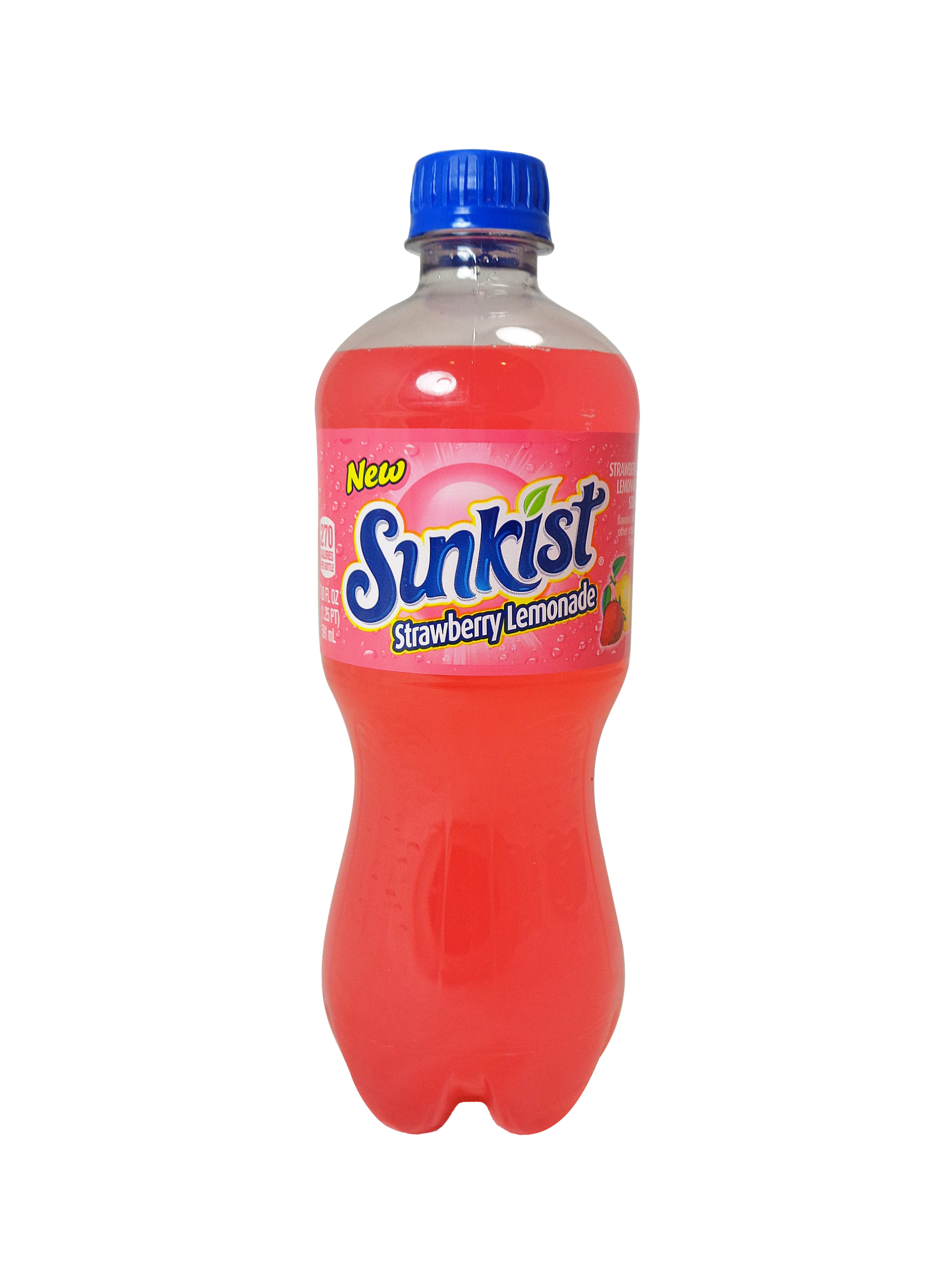 FRESH 20oz Sunkist Strawberry Lemonade - Soda Emporium
