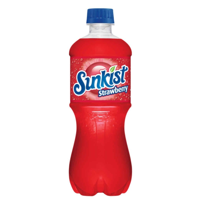 FRESH 20oz Sunkist Strawberry soda - Soda Emporium