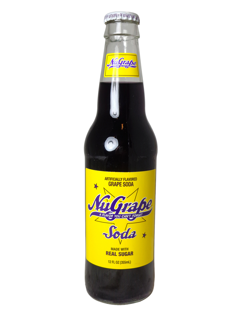 FRESH 12oz NuGrape soda - Soda Emporium