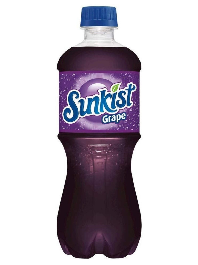 FRESH 20oz Sunkist Grape soda - Soda Emporium