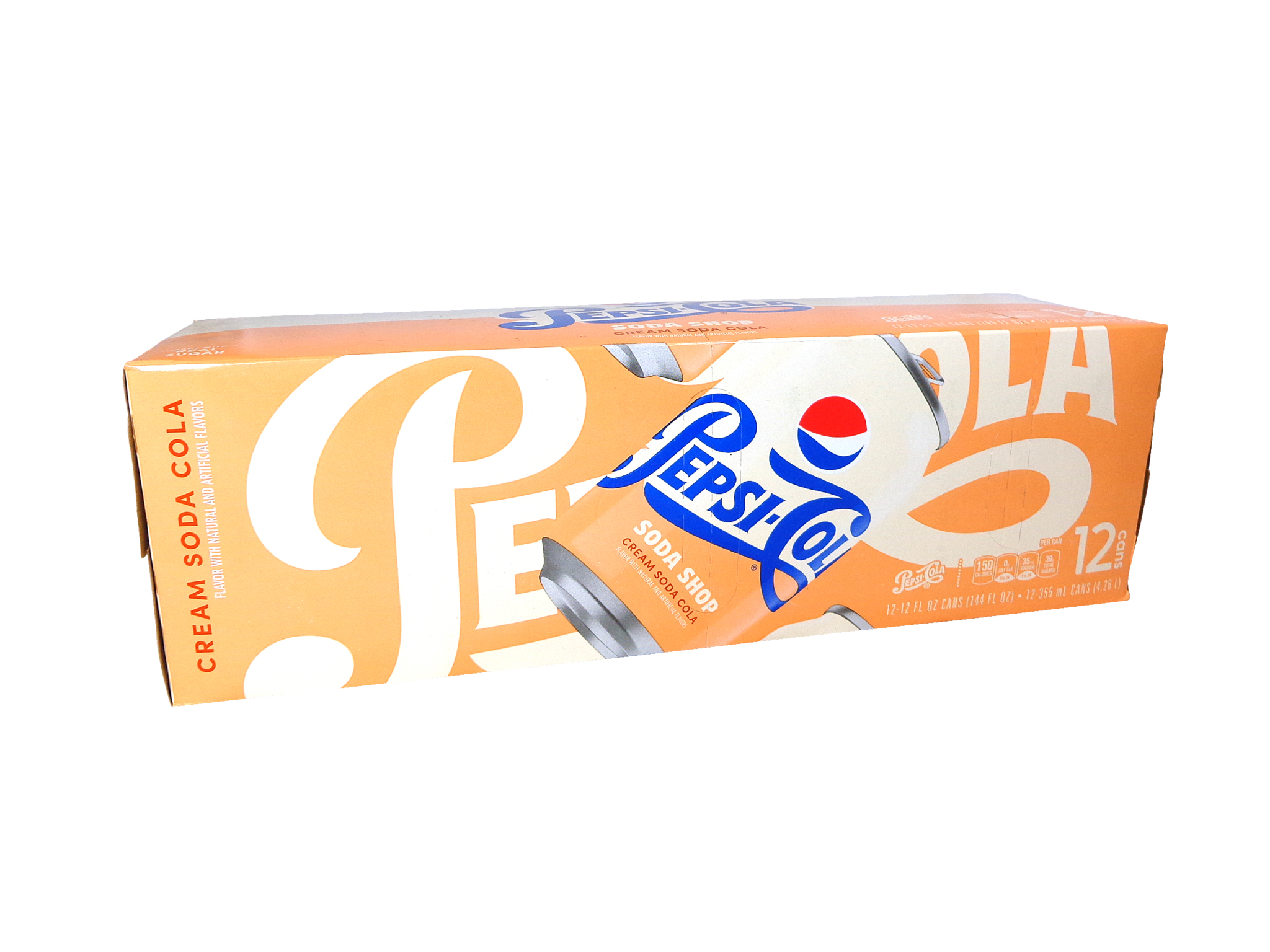 FRESH 12 Pk Pepsi Soda Shop Cream Cola - Soda Emporium