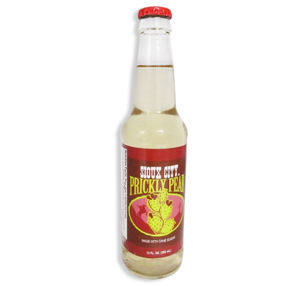 FRESH 12oz Sioux City Prickly Pear soda - Soda Emporium