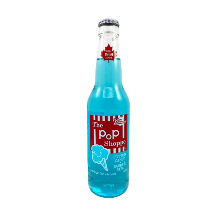 FRESH 12oz The Pop Shoppe Cotton Candy soda - Soda Emporium