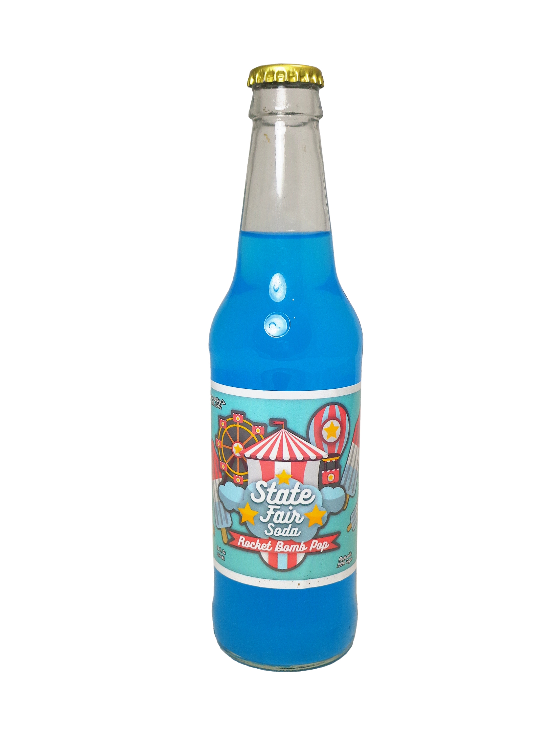 FRESH 12oz State Fair Rocket Bomb soda