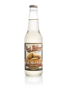 FRESH 12oz Red Ribbon Almond Cream Soda
