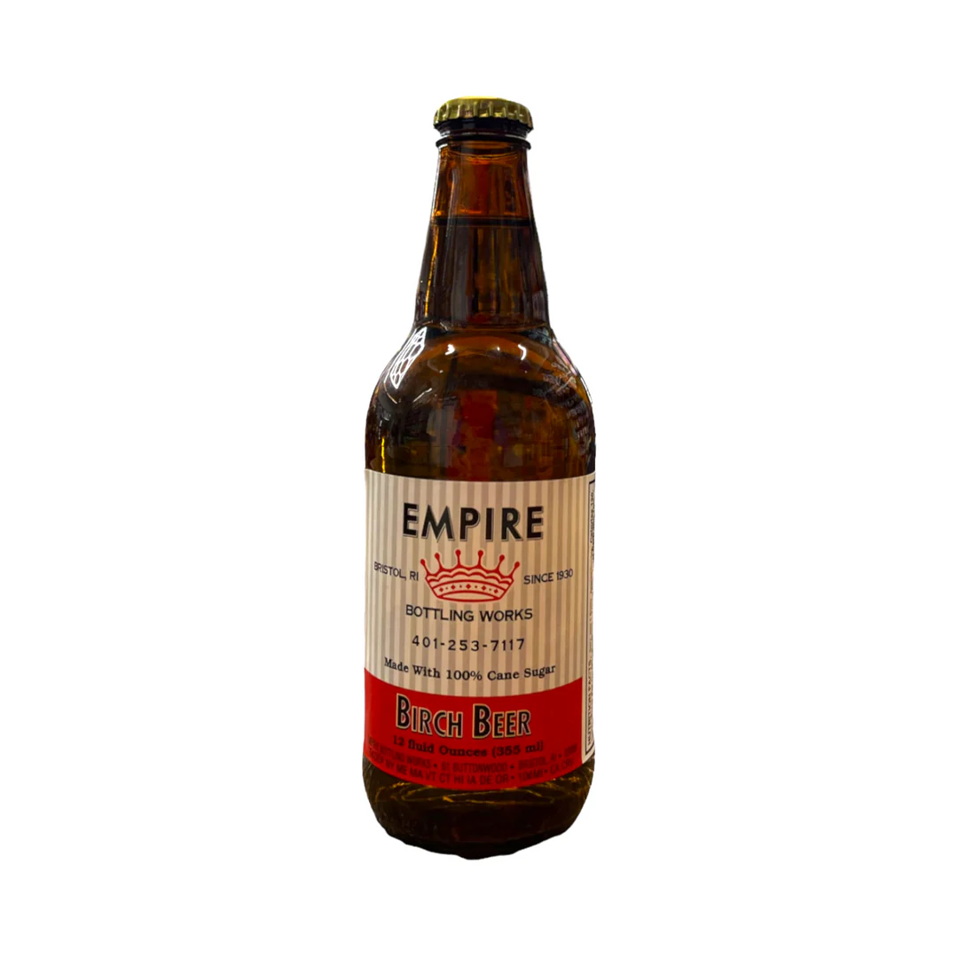 FRESH 12oz Empire Birch Soda Pop - Soda Emporium